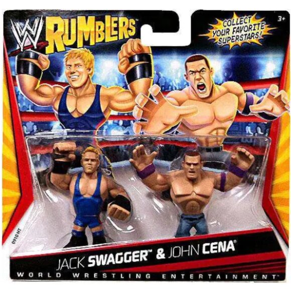 Mattel | Toys | Wwe Wrestling Rumblers Series Jack Swagger John Cena ...
